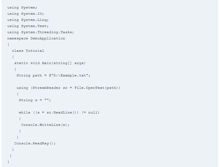 Stream در سی شارپ (StreamReader و StreamWriter) | آتریا